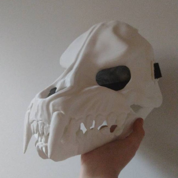 Cosplay Skulldog Skull Dog Mask Fursuit Animal Mask Halloween Cosplay ...