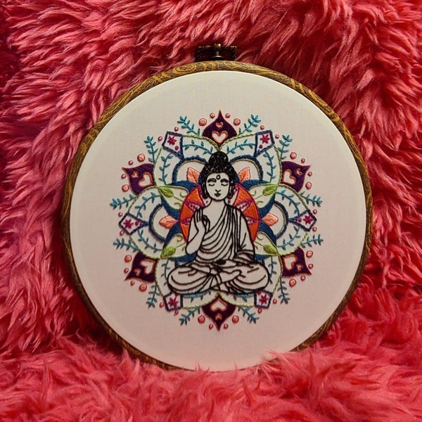 Mandala Embroidery Pattern, Embroidery PDF, Embroidery Stitches ...