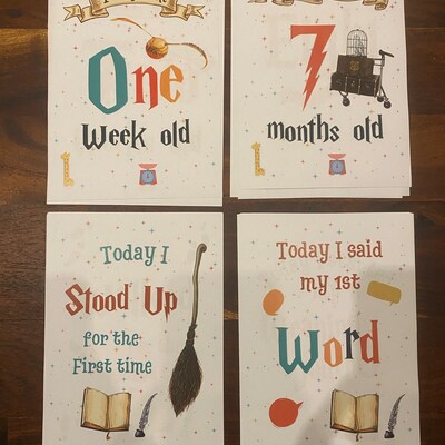 Wizard Party Banner Printable for Birthday, Baby Shower or Theme ...