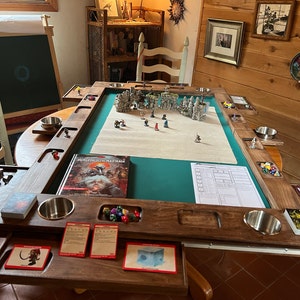 Board Game Table Topper With Added Shelves - Etsy