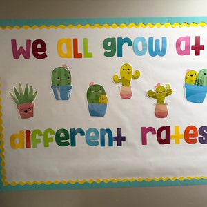 YES YOU CAN Bulletin Board Kit Classroom Decoration Letters - Etsy