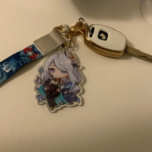 Bennett and Razor Keychains Genshin Impact Arcylic Charms - Etsy