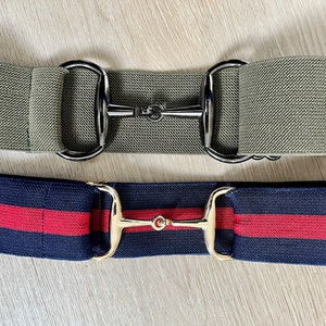 2 Inch Elastic Adjustable Belts Snaffle Bit, Surcingle, Circle and More ...