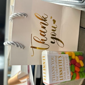 Adult Birthday Party Favors for Guys. Aged to Perfection Tic Tac Labels ...