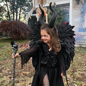 Black Wings and Tail, Bird Wings for Arms, Crow Costume, Black Bird ...
