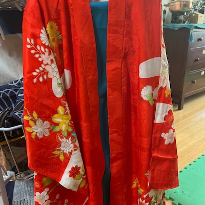 60 Kimono Display Rod Wooden Hanger Pole for Japanese Kimono Haori Wall ...