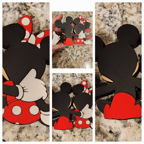 Chef Gusteau and Chef Remy Ratatouille Decoration, Mouse Chef 3D Print ...