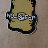 Horror-themed Simpsons Sticker Pack - Maggie Ghostface, Milhouse in a ...