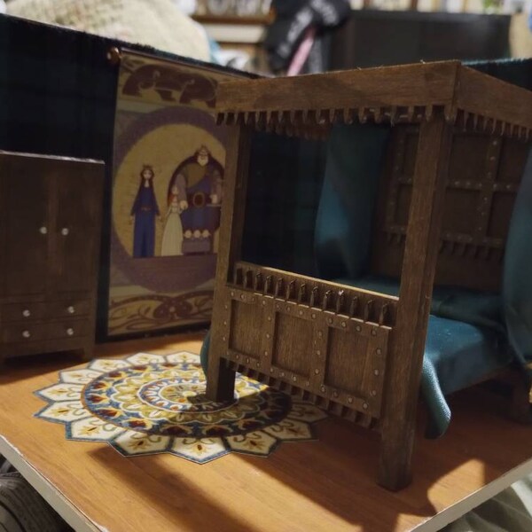 12th Scale Round Wall Decor - Ideal for 144th Furniture: Customize for ...