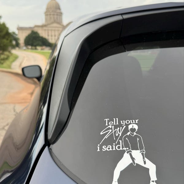 Stray Kids STAY Pose Decal - Etsy