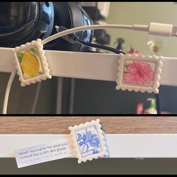 Assorted Stamp Magnets (set of 4) - Etsy