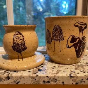 Knock Box Handmade in Ceramic Porcelain With Black Glaze - Etsy