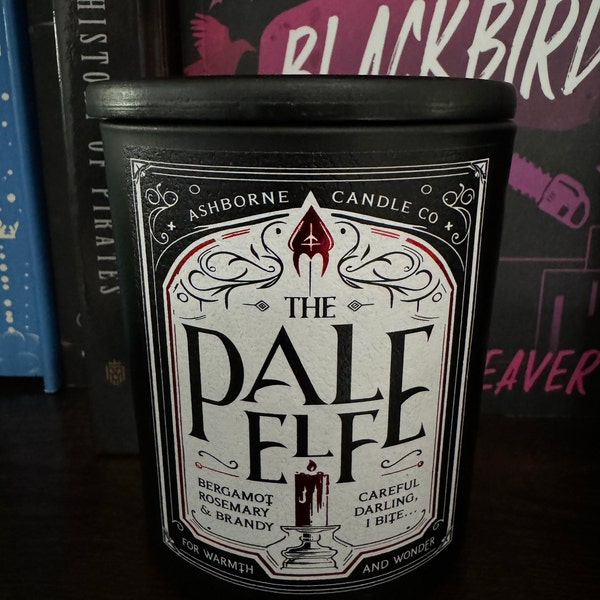 The Pale Elf Astarion Inspired Scented Candle Rosemary, Bergamot, Brandy - Etsy