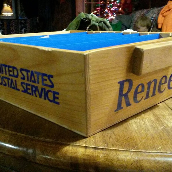 USPS Letter Carrier Tray, Large - Etsy