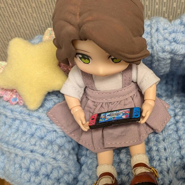 Dolls House Miniature Nintendo Switch Console 4 Games and Box - Etsy