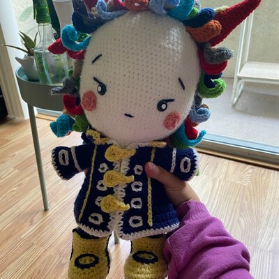 Kikuo Hoshi-kun Doll CROCHET PATTERN - Etsy