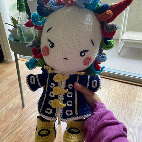 Kikuo Hoshi-kun Doll CROCHET PATTERN - Etsy