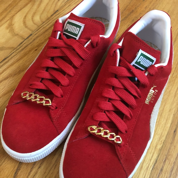 Shoelace Chains - Sneaker Shoe Lace Dubrae Charm Lace Tags - Gold ...