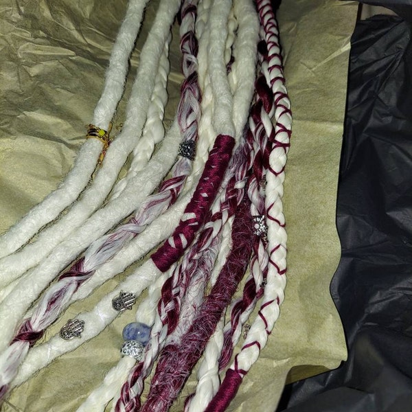 Mixture of Braids, Crochet Dreads and Twisted Dreads in a Beautiful ...