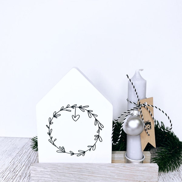 German Home Plotter File SVG DXF PNG House Heart Love Botanical Cricut ...