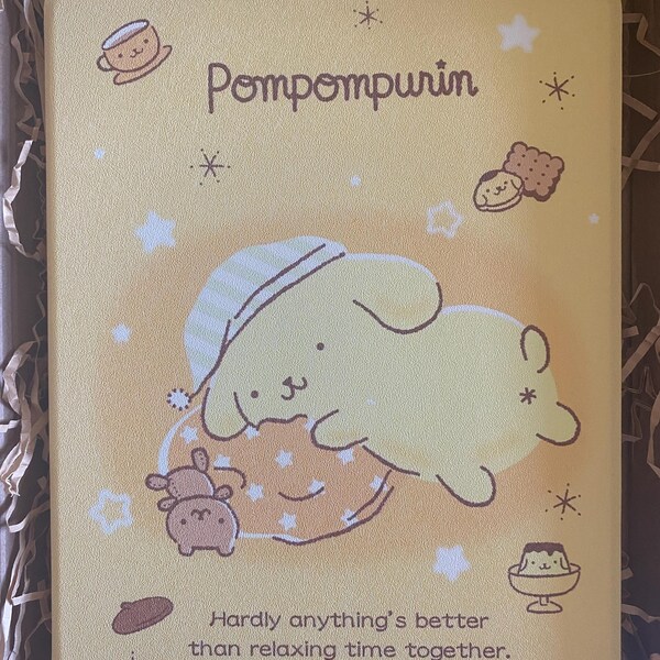 Kawaiii Cute Pompompurin Sanrio iPad Case: Sanrio Pompompurin in Bed ...