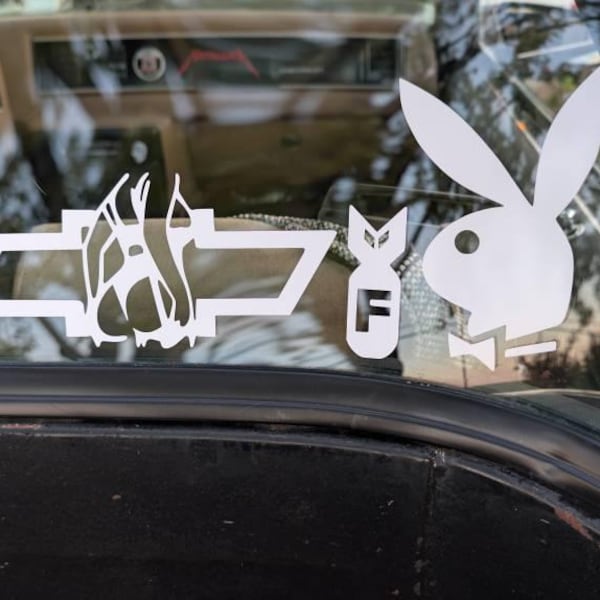 Chevy Hot Girl Decal - Chevrolet Decal Sticker for Trucks Car SUV ...