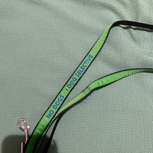 Custom Personalized Embroidered Dog Leash - Etsy