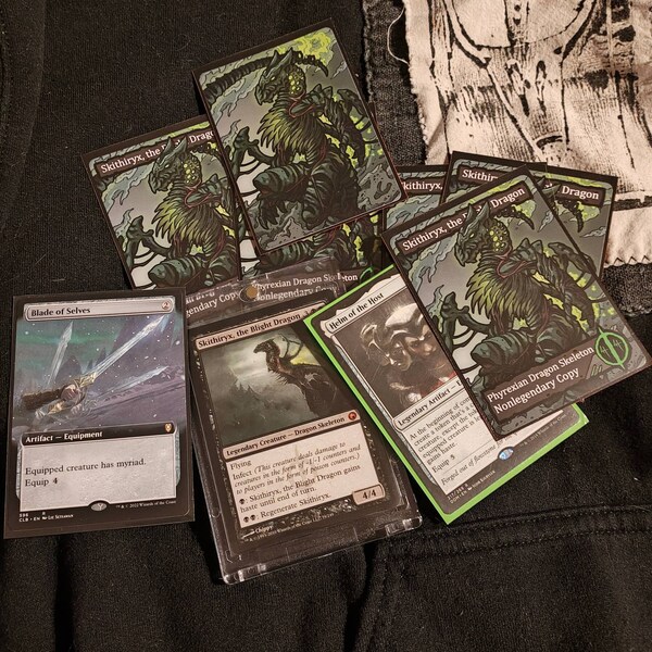 Monster / Sorcerer Role Token Custom MTG Magic Gathering Fantasy Board ...