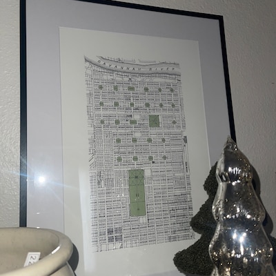 POCONOS Mountains Hand Drawn Map Street Map Pennsylvania Topographic ...