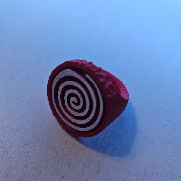 Captain Underpants Hypno Ring | 3D Printed Ring - Etsy