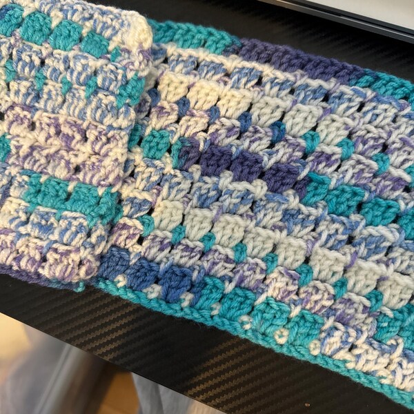 Shell Stitch Blanket Crochet Pattern, Easy Crochet Blanket Pattern ...