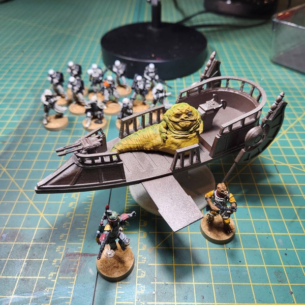 Dnd Sci-fi Pirate Skiff Star Wars Legion Spacecraft Spaceship Alien ...