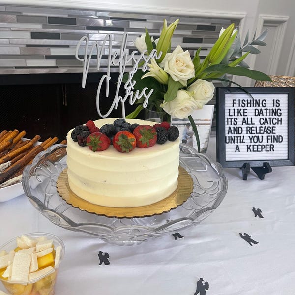 Couple Confetti, Engagement Party Confetti, Anniversary Decoration ...