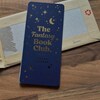 Book Tracker Bookmark Reading List Bookmark Black Polka Dot Cute ...