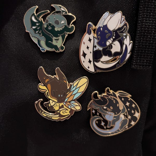Darkstalker Pin - Etsy