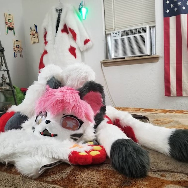 Protogen Head Custom Fursuit Head Personalized Furry Cospaly - Etsy