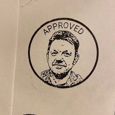 Face Stamp / Make the Stamp in Your Likeness / Custom Portrait Stamps ...