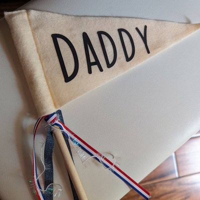Custom Felt Pennant Flag Personalized Name - Etsy