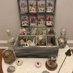 Personalized Apothecary Witch Altar Set Altar Set Cabinet / Pagan ...