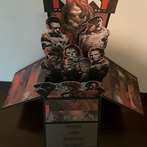 Pop up Box Card, Birthday Pop up Box Card, Birthday Pop up Card ...