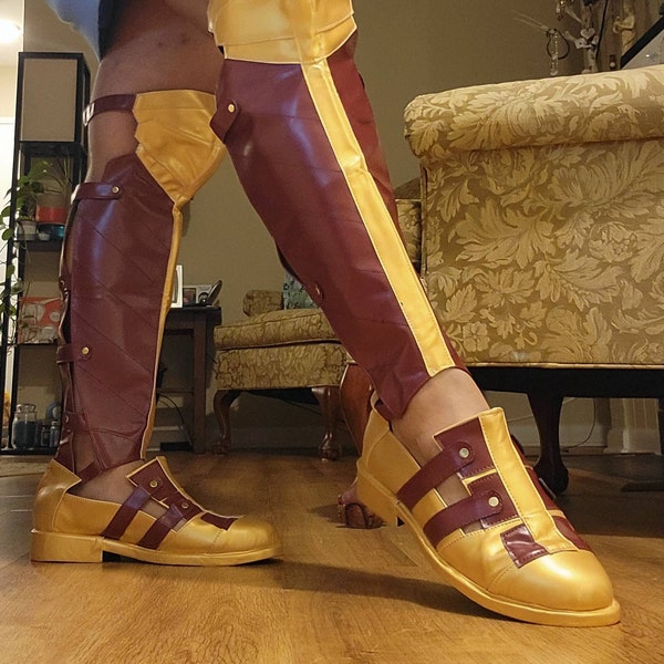 Made to Order Custom Made Deadpool 3 Wolverine Cosplay Shoes Boots ...