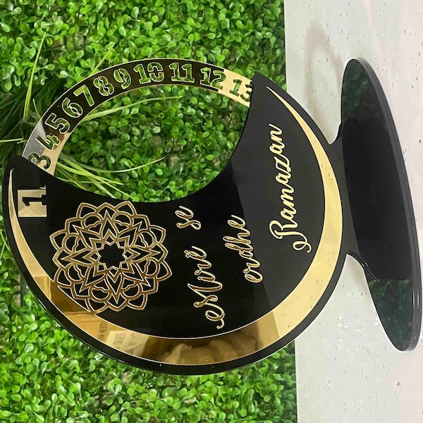 3 Pices Ramadan Mubarak Freestanding, Ramadan Decor - Laser Cut Files ...
