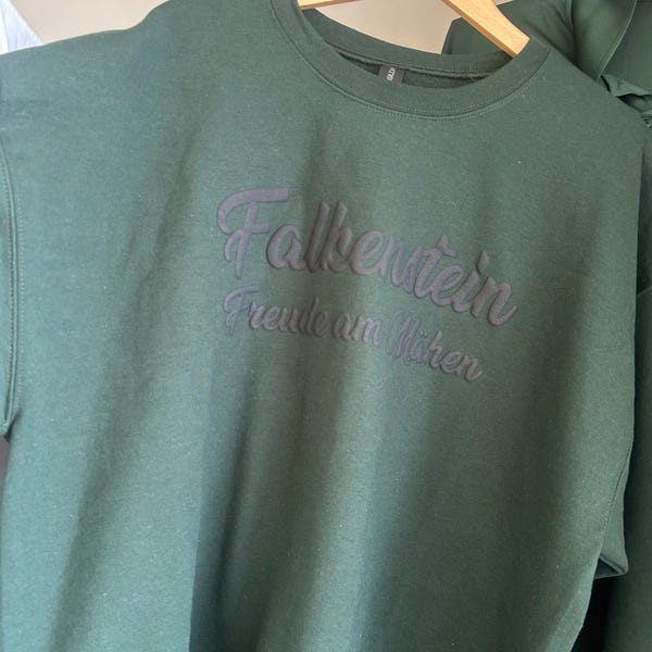 Custom Puff Embossed Sweatshirt - Personalized Raised Text Hoodie ...