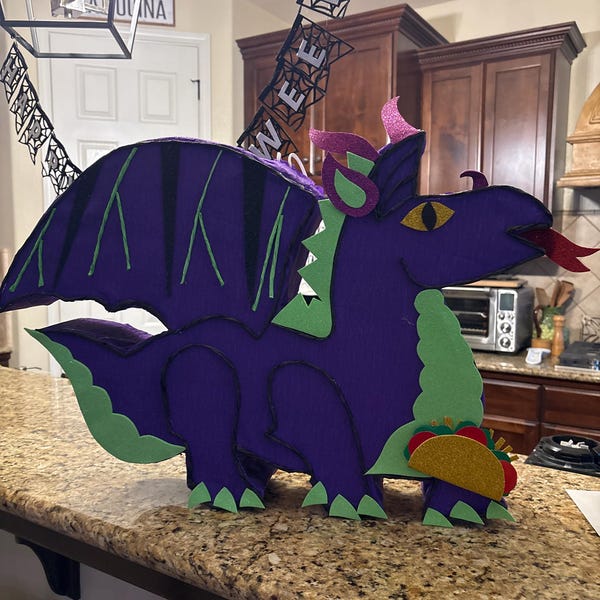 Snake Pinata Printed Reptil Pinata Fairy Snake Birthday Party Snake ...