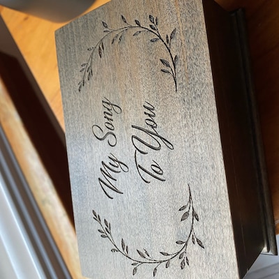 Music Box Custom Song Custom Music Box Music Box Choose Your Song ...