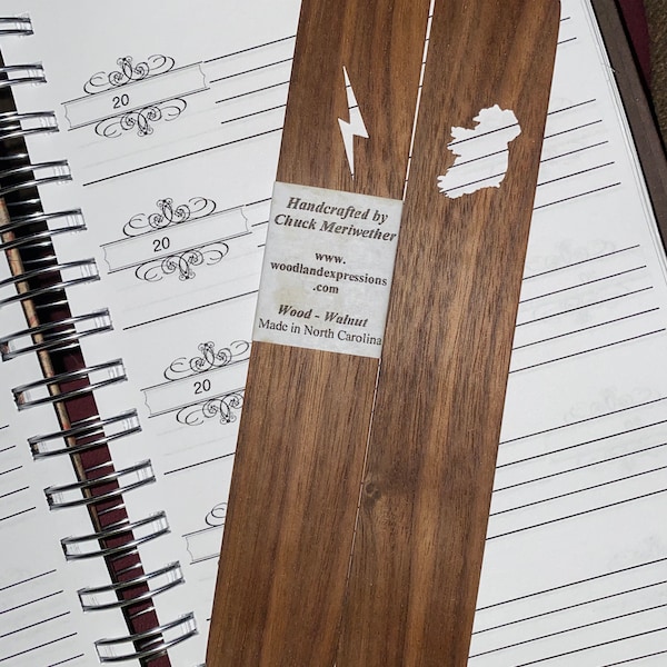 States & Nations Wood Bookmarks | North Carolina, Ohio, Florida, New ...