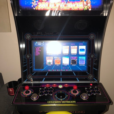 Mame Arcade Multicade Marquee for Reproduction Header/backlit Sign - Etsy