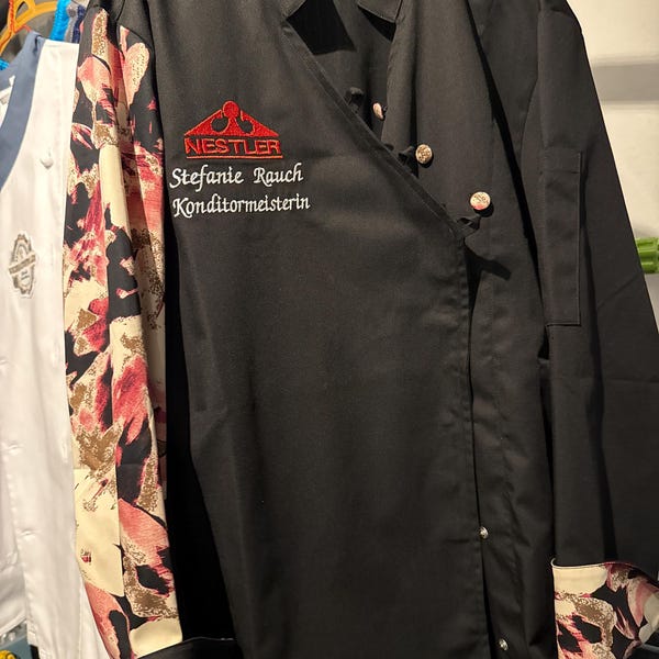 Patterned Personalized Chef Coat Chef Jacket for Man and Women ...