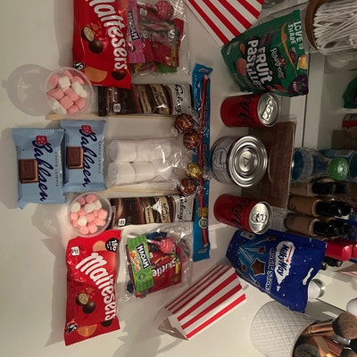 DATE NIGHT Hamper Couples Box Movie Night Anniversary Food Hamper ...