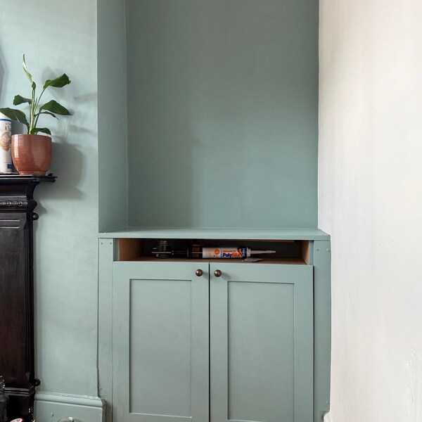 Built-in MDF Cupboards for Your Alcove DIY Project - Etsy UK